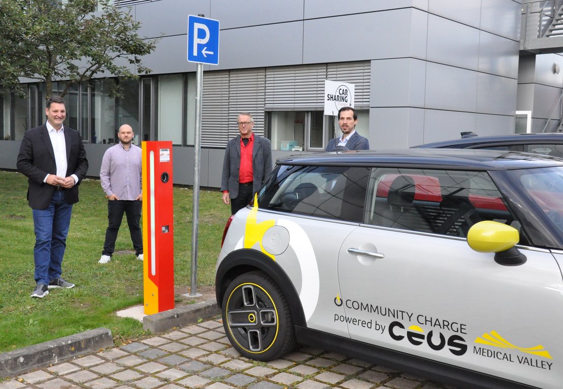 Neue Ladestationen für Elektrofahrzeuge